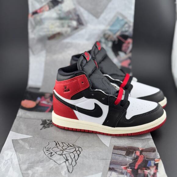 Jordan | Shoes | Jordan Retro High Og Black Toe Reimagined Td | Poshmark